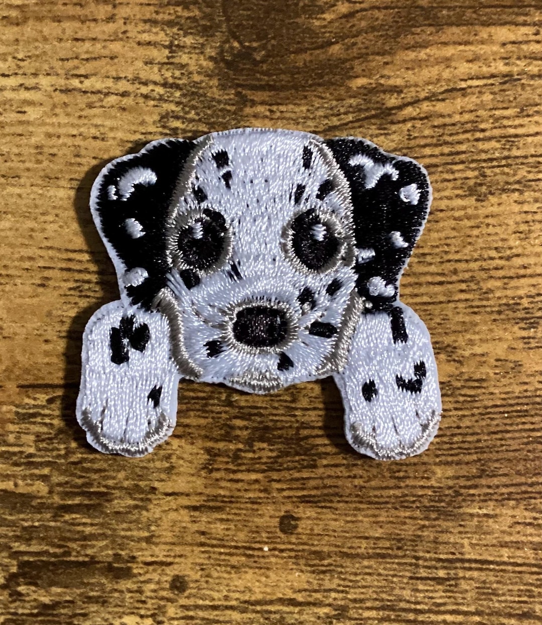 Dalmation Dog Patch, Iron On, DIY Patch, Craft Applique Clothing ...