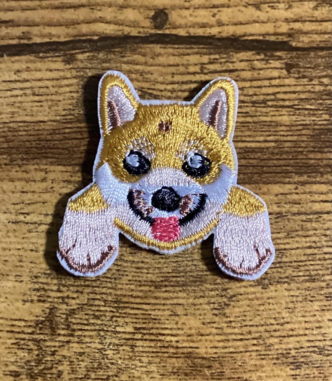 Shiba Inu Dog Patch, Iron On, DIY Patch, Craft Applique Clothing, Jacket, Jeans, Backpack Patch ...