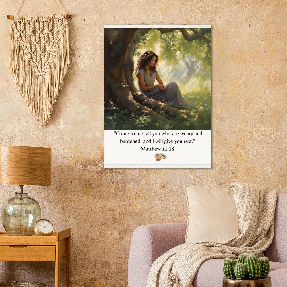 Christian Art Bible Verses Museum-quality Matte Paper Poster With ...