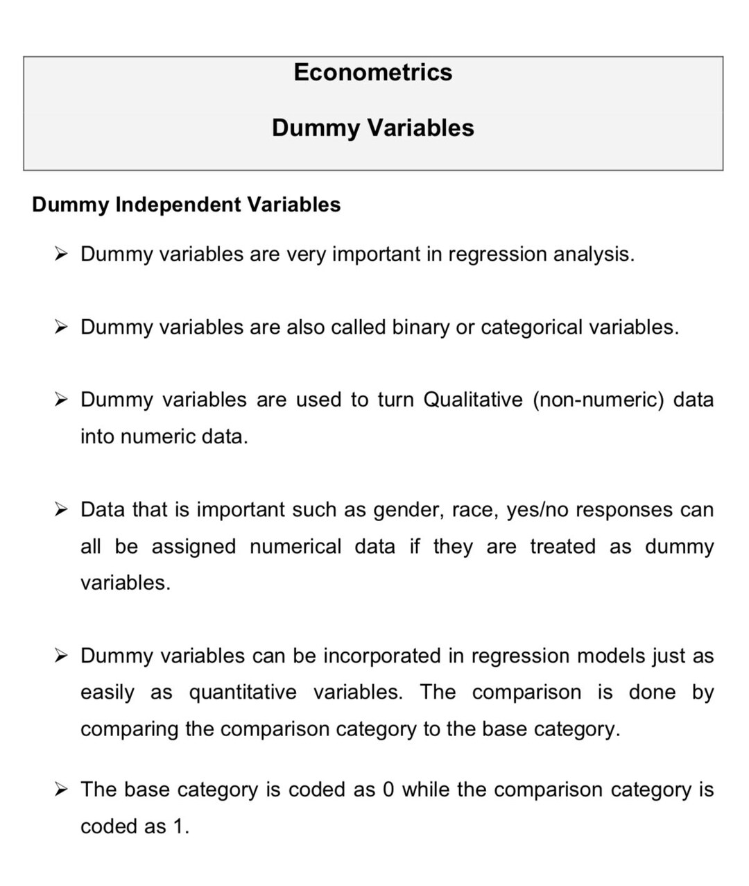 Guide to Dummy Variables - Etsy