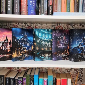 Paperback ACOTAR Dust Jackets Set, Digital Download, Printable, ACOTAR ...