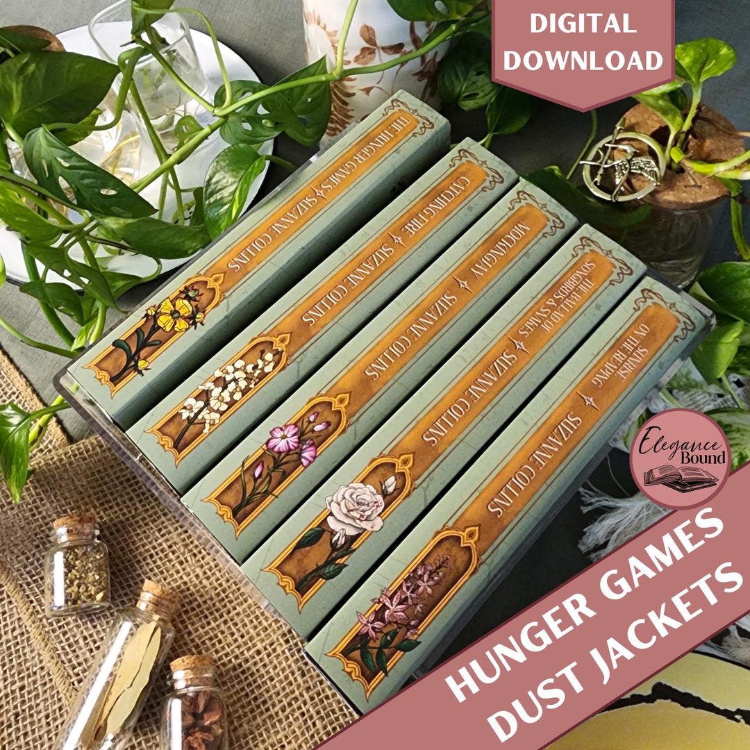 Hunger Games Dust Jackets, Vintage, Digital Download, Printable - Etsy