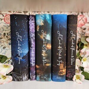 Paperback ACOTAR Dust Jackets Set, Digital Download, Printable, ACOTAR ...