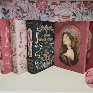 ACOTAR Hardcover Vintage Dust Jackets Set, Mixmatched, Digital Download ...