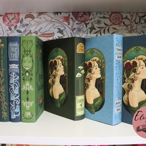 Throne of Glass Hardcover Vintage Dust Jackets Set, Digital Download ...