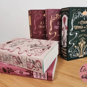 ACOTAR Paperback Vintage Dust Jackets Set, Digital Download, Officially ...