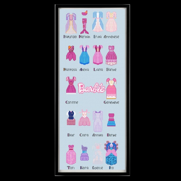 Barbie Movie Outfits Pattern - Etsy