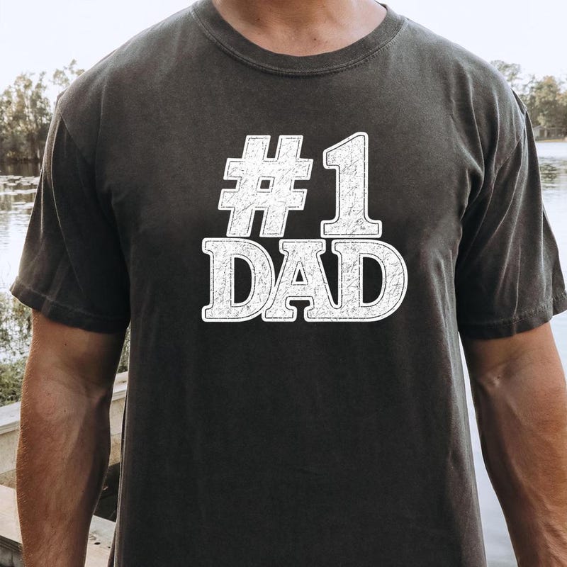 Number 1 Dad Clipart - Etsy