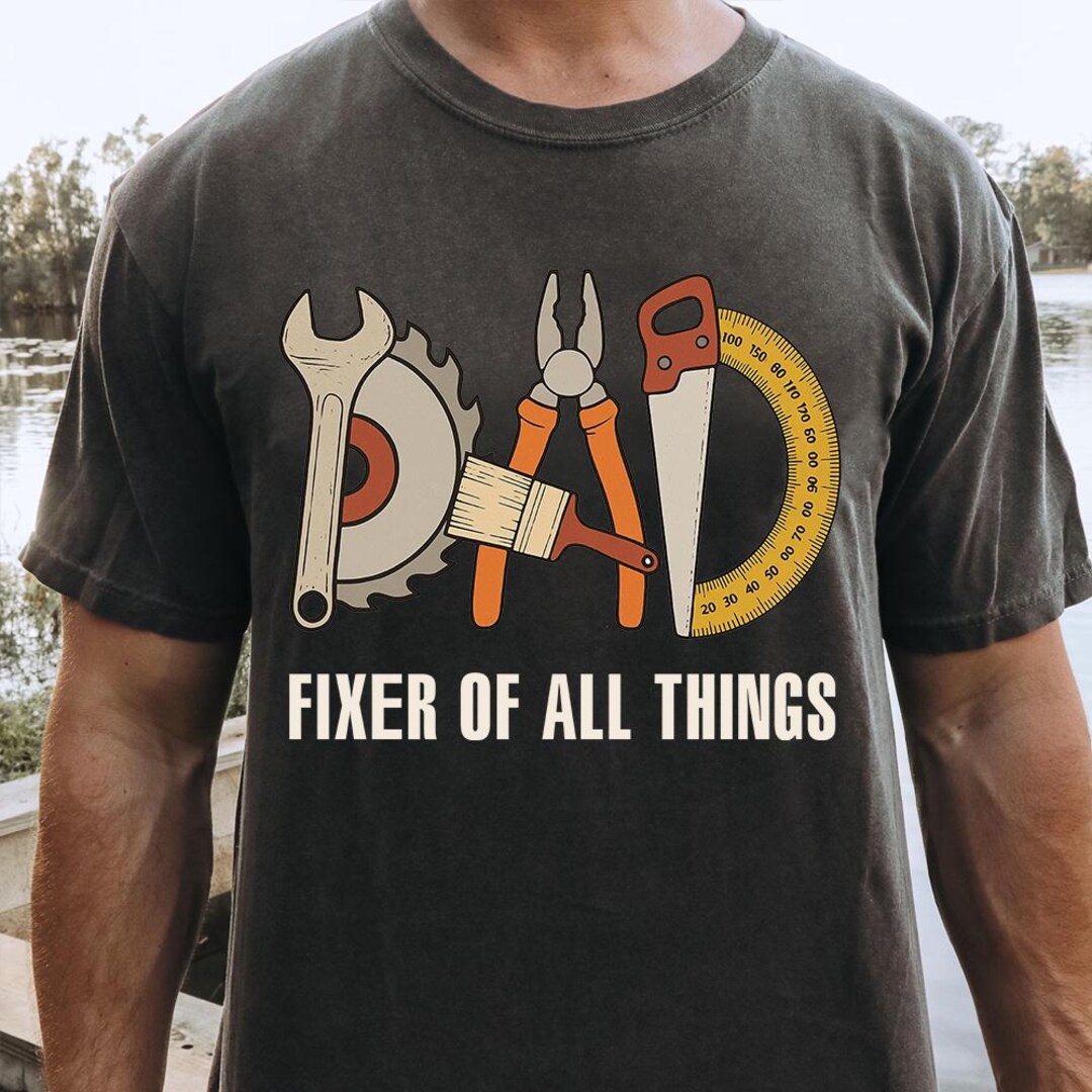 Fixer of All Things Dad Digital Download Handyman Tools Clipart PNG ...