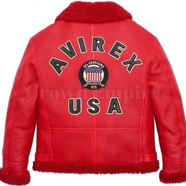 Leather Custom Patch Flight Jacket - Etsy