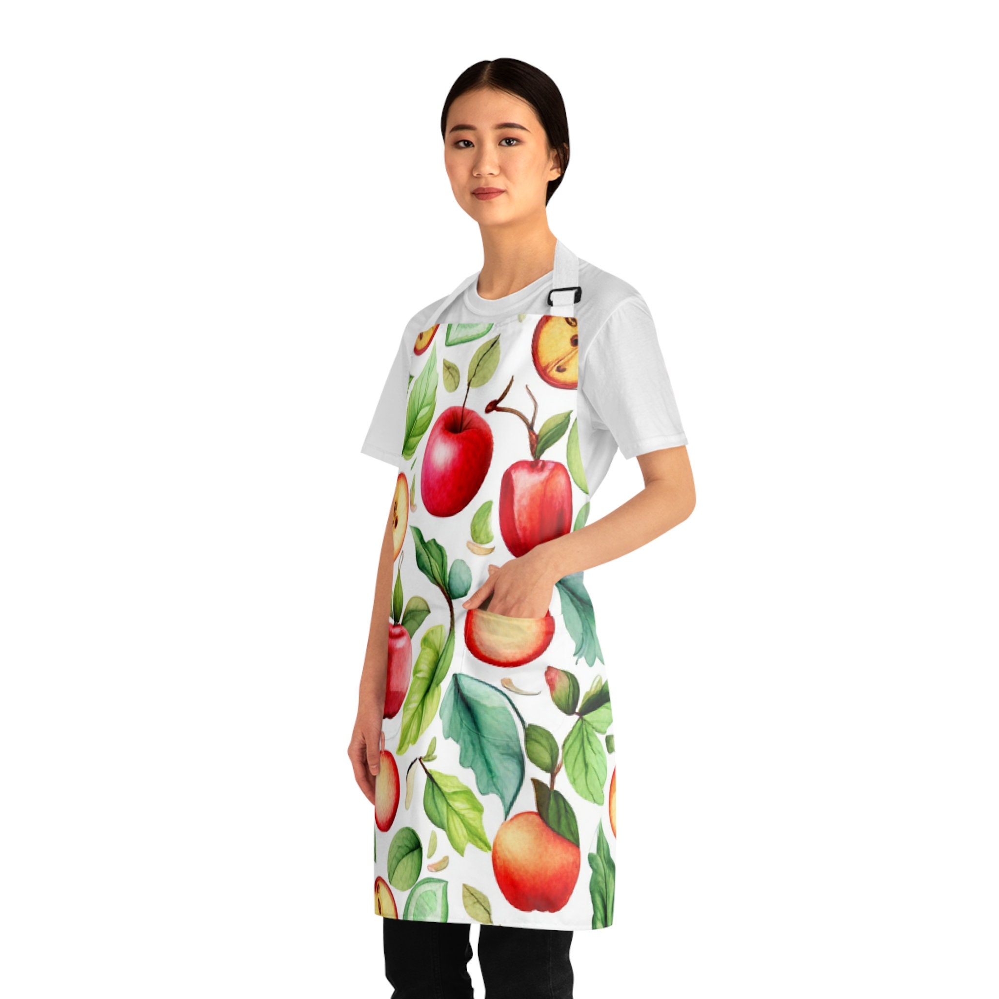 Apple Apron,fruit Apron,farmhouse Apron,cooking Clothing,best Farm ...