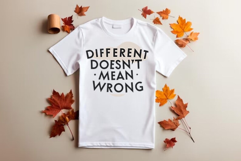 Different Doesnt Mean Wrong. Svg File Motivational Quotes - Etsy