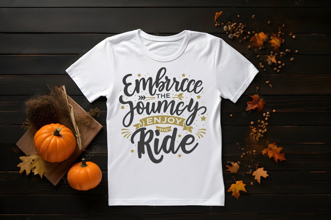 Embrace the Journey Enjoy the Ride Svg Filemotivational SVG - Etsy