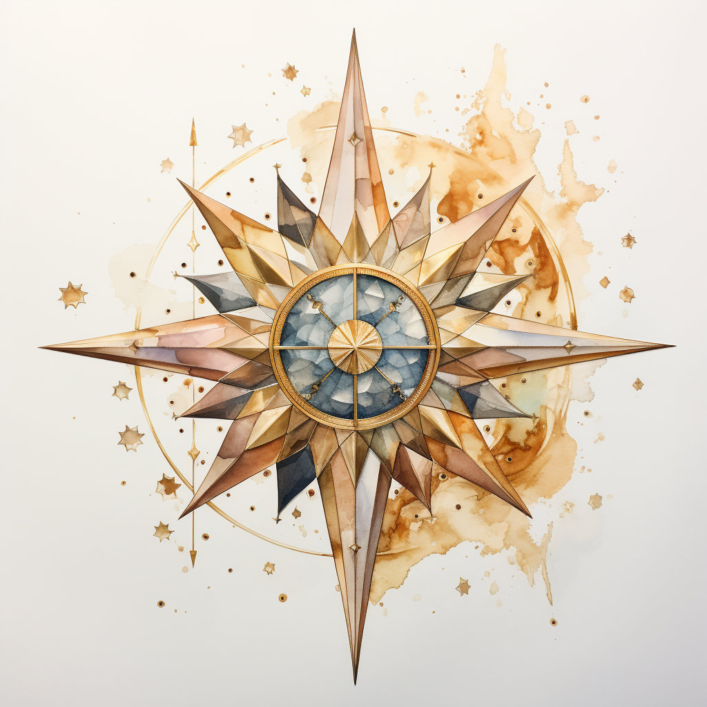 Northstar - Watercolor Digital Print - Etsy