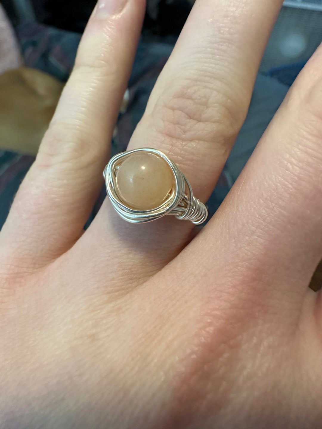 Gemstone Stacking Rings - Etsy