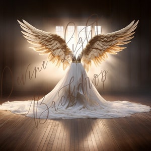 Guardian Angel Wings 29 X Digital Backdrops, Maternity Backdrop ...