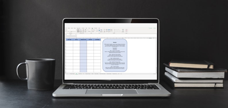 SIPOC Process Mapping Template Lean Six Sigma Continuous - Etsy SIPOC Process Mapping Template Lean Six Sigma Continuous - Etsy