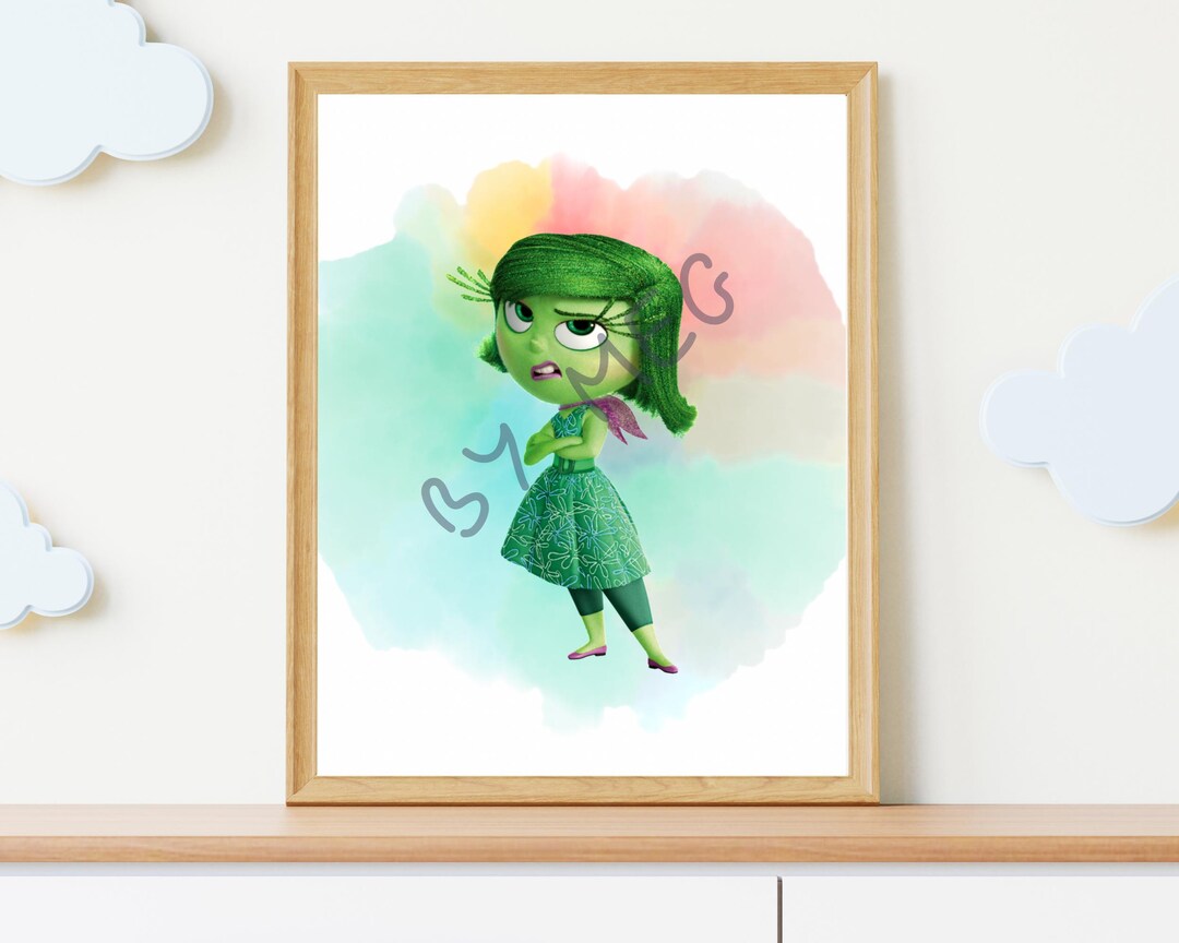Inside Out Wall Print Digital Download Children's Wall Art - Etsy