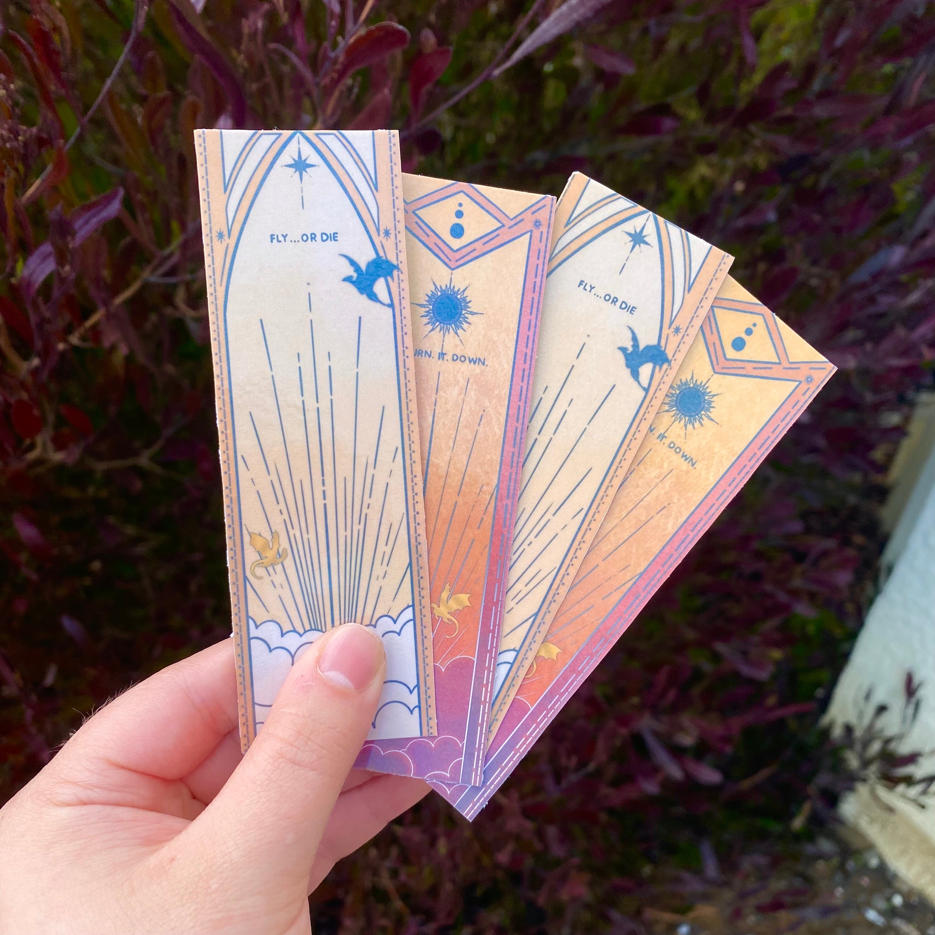 Fourth Wing Bookmark - Etsy