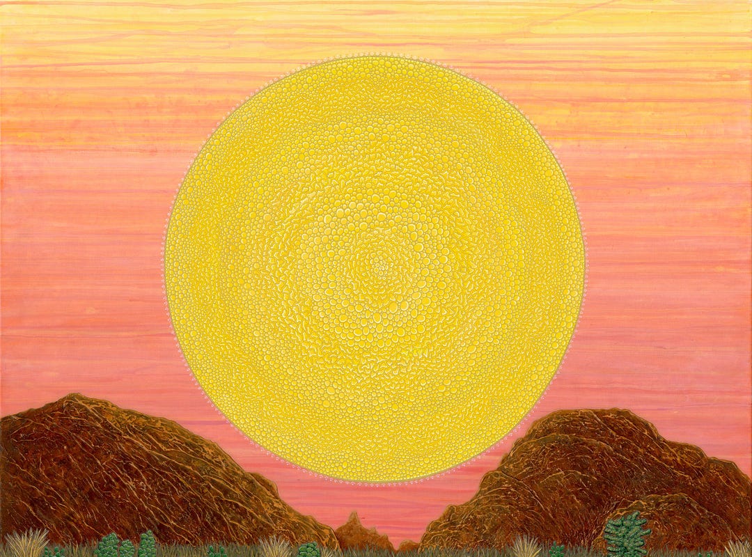 Sunkissed Window- Sunset Art Print, Colorful Sunset Artwork, Detailed ...