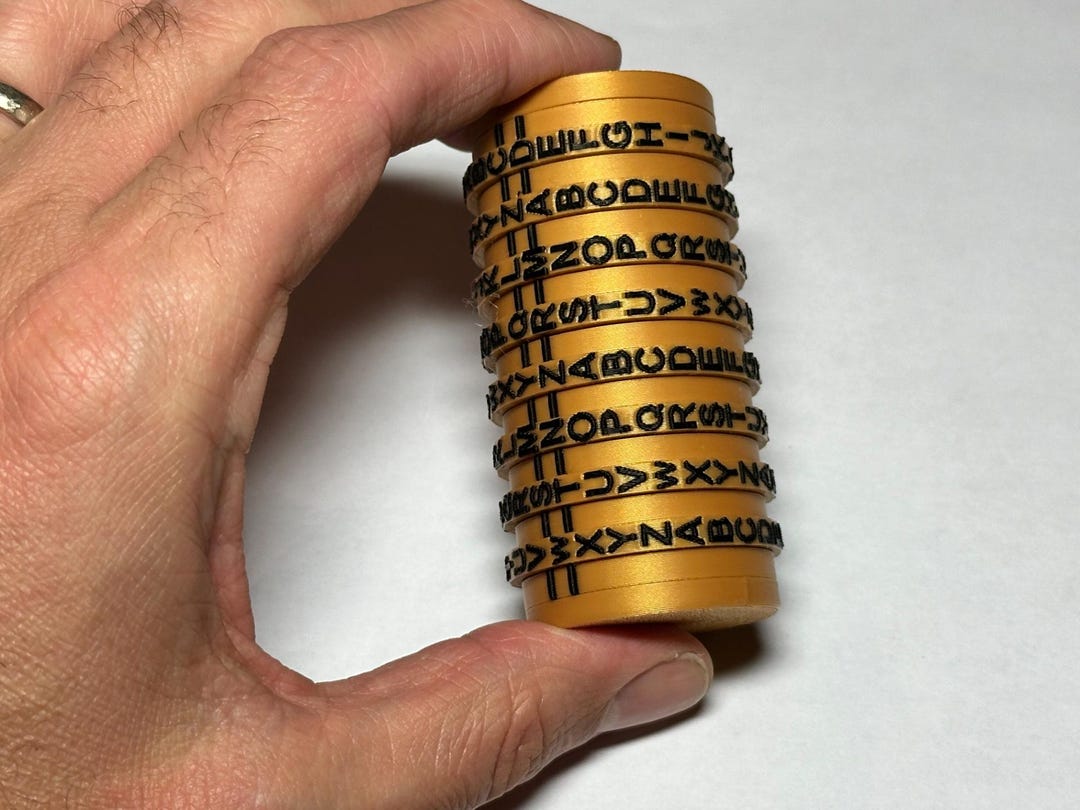 8 - Letter Cryptex - Etsy