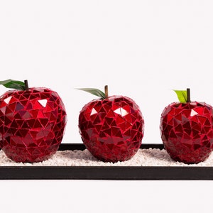 Apples - Handcrafted - Mosaic - Decor - - Etsy