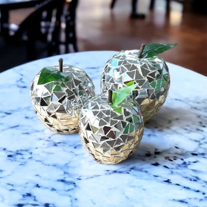 Apples - Handcrafted - Mosaic - Decor - - Etsy