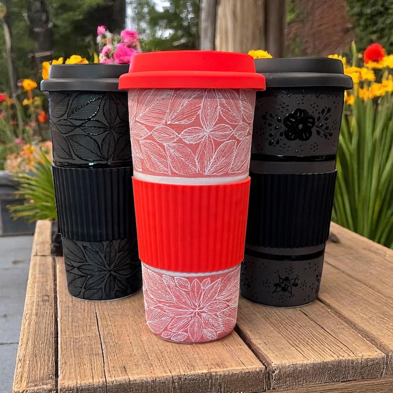 Ceramic Travel Mug - Etsy
