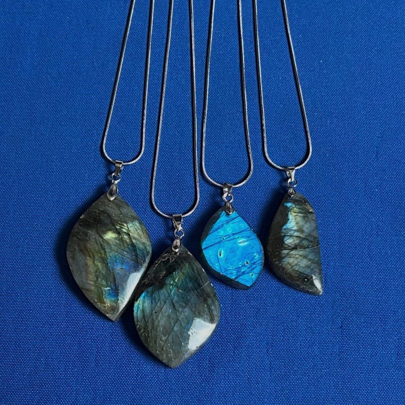 Labradorite Necklace - Etsy
