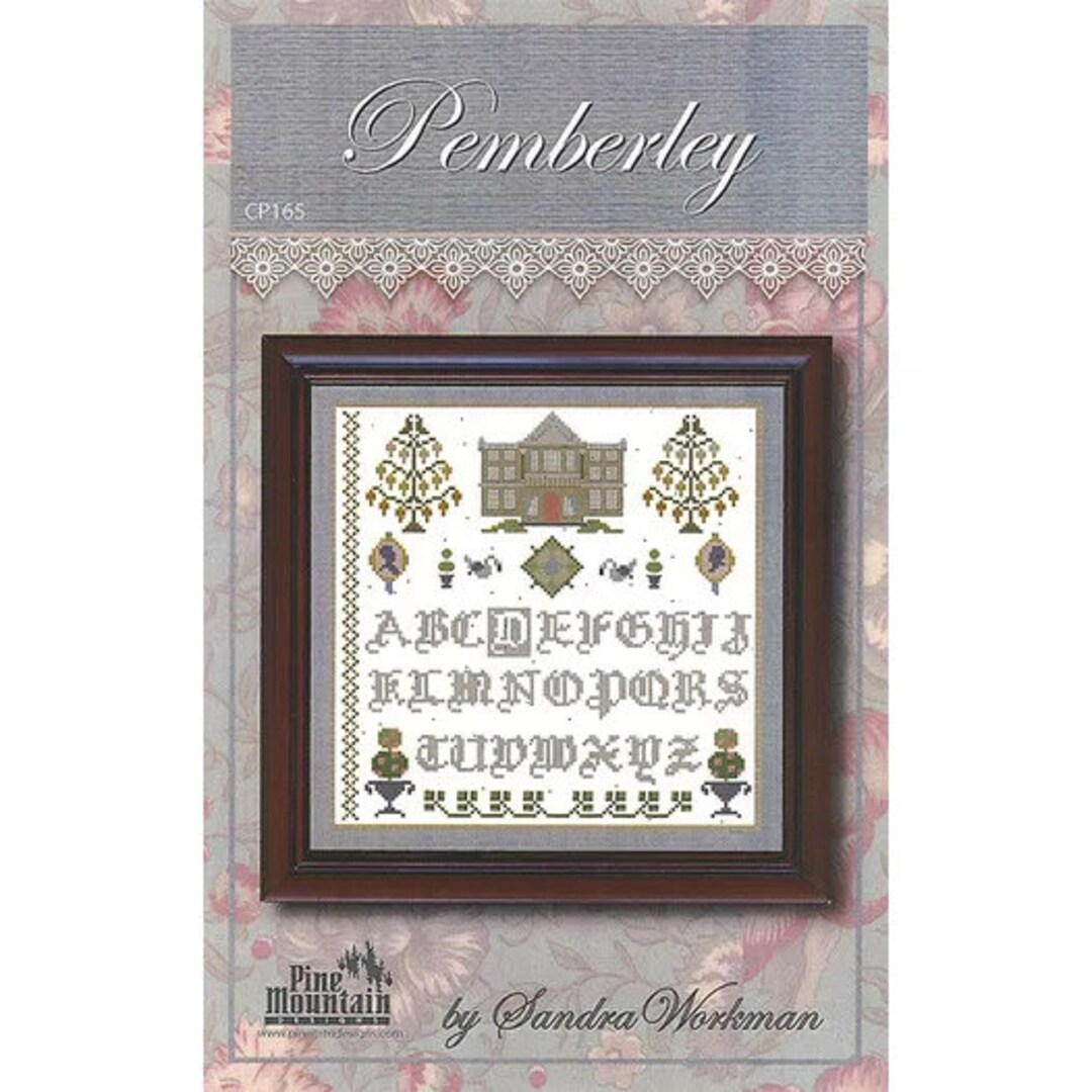 Pemberley Cross Stitch Pattern by Pine Mountain Designs - Etsy