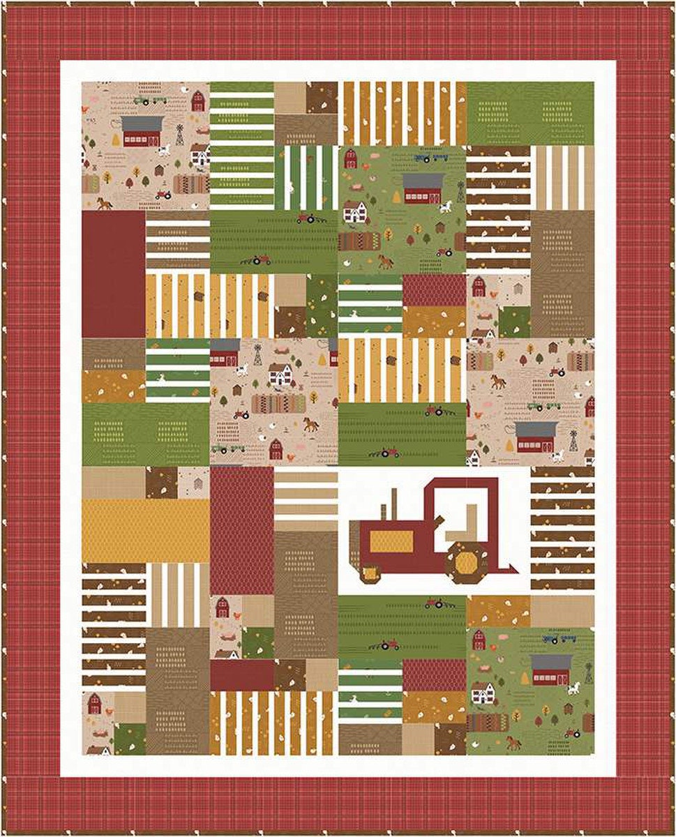 Quilted Fields Quilt Pattern by Jennifer Long Featuring the Country ...