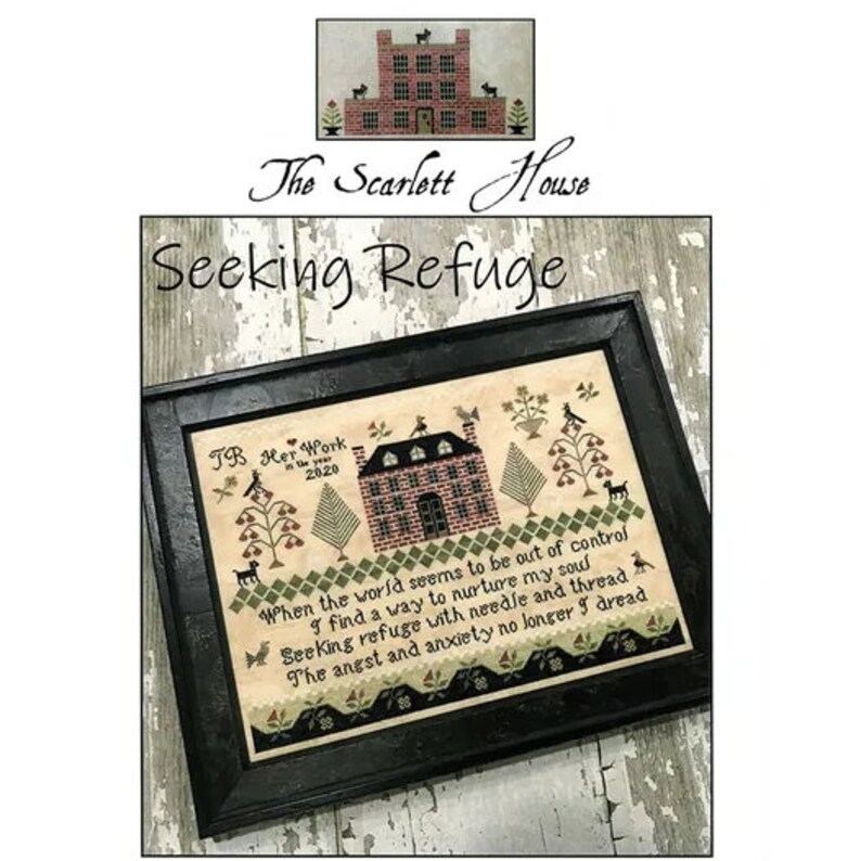 Seeking Refuge by the Scarlett House Cross Stitch Pattern/chart - Etsy