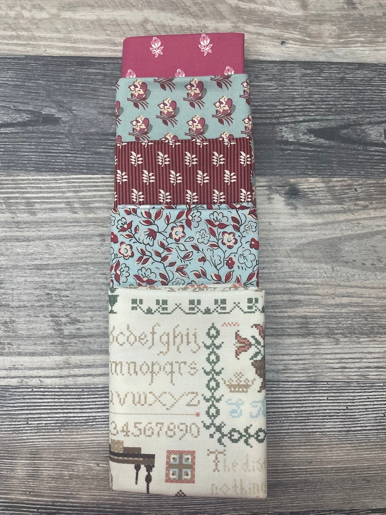 Scrappy 5 Piece Bundle of Jane Austen Fabric by Riley Blake Designs - Etsy