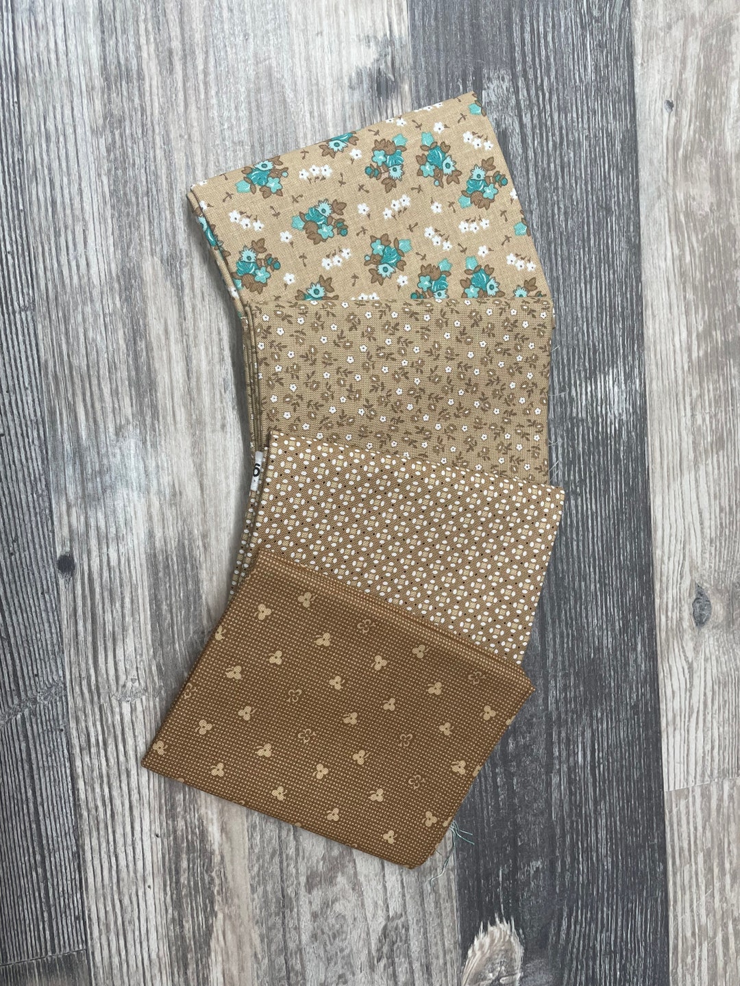 Lori Holt Brown 4 Piece Hand Curated Hometown Fabric Bundles - Etsy