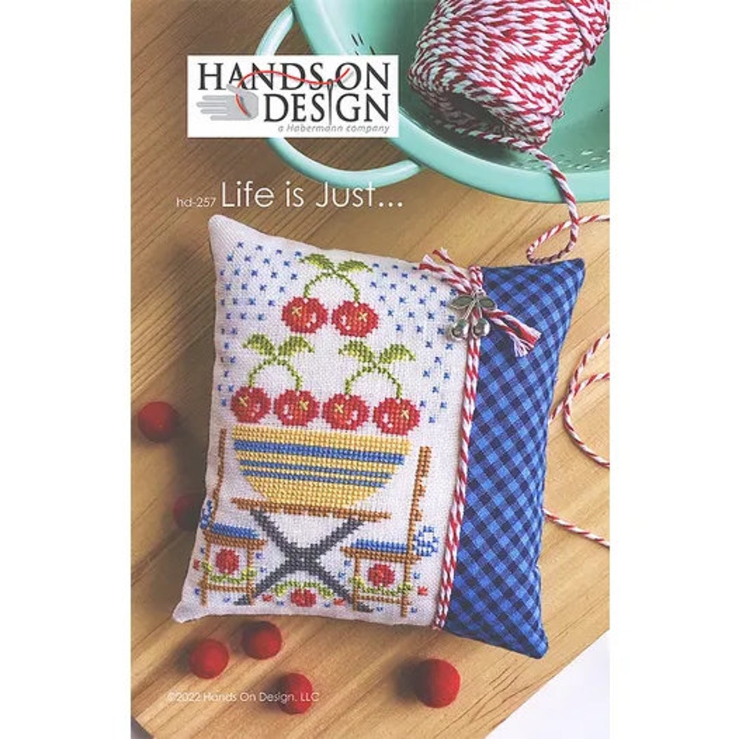 Life is Just by Hands on Designs Cross Stitch Pattern/chart ...