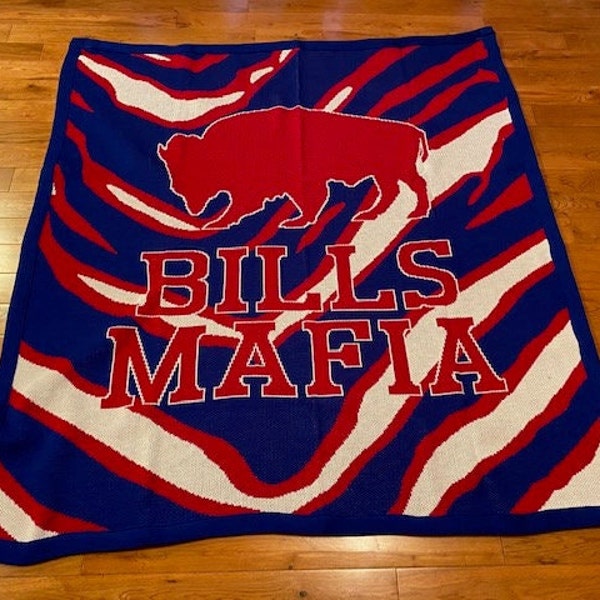 Buffalo Bills Zubaz Blanket - Etsy