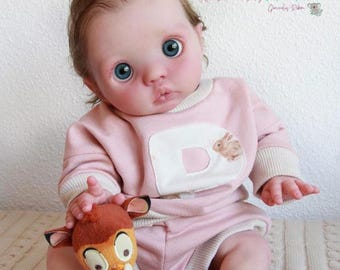 Reborn Baby Peeka by Bonnie Brown, 16 1/4 Inch Preemie, Full Limbs, Boy ...