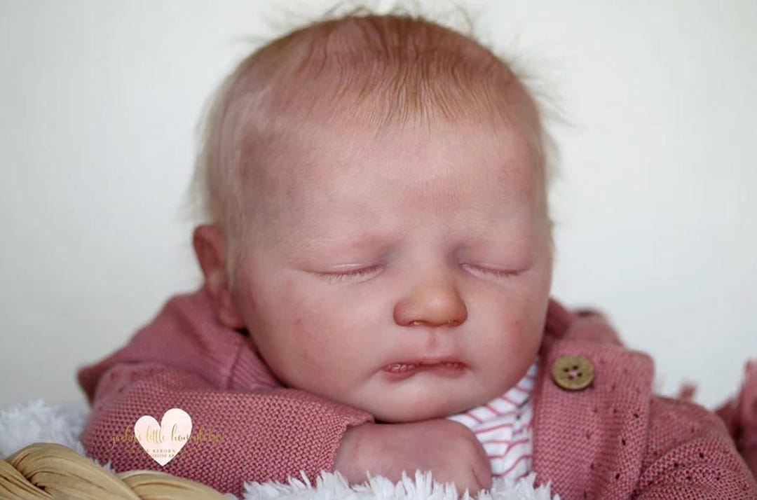 CUSTOM Authentic Reborn Baby Doll Jennie Sleeping 19 - Etsy