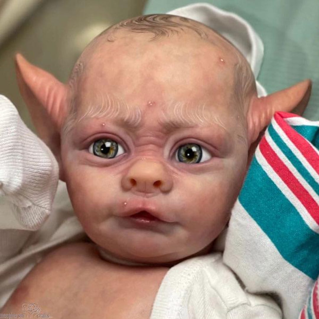 CUSTOM Authentic Reborn Baby Werewolf Lycan Doll Nyx Awake 19 - Etsy ...