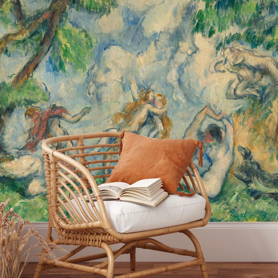 Art Impressionist Wallpaper, Peel and Stick (self Adhesive) or ...