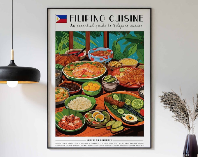Sinigang Filipino Food Poster, Filipino Food Print, Philippines Food ...