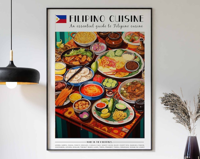 Sinigang Filipino Food Poster, Filipino Food Print, Philippines Food ...