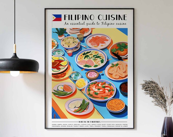 Sinigang Filipino Food Poster, Filipino Food Print, Philippines Food ...