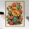 Mexican Art, Colourful Floral Wall Art, Mexican Print, Mexican Poster ...