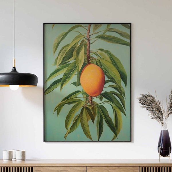 Mango Print - Etsy