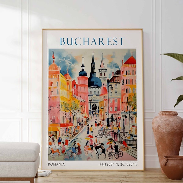 Poster Travel Romania - Etsy
