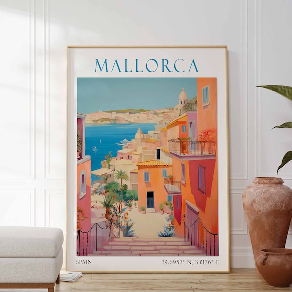 Mallorca Poster - Etsy