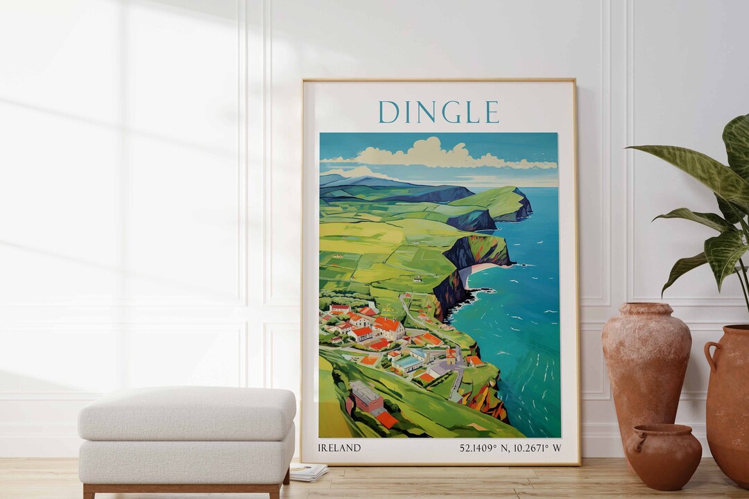 Impression voyage Dingle, impression Irlande, Irlande, décoration d ...