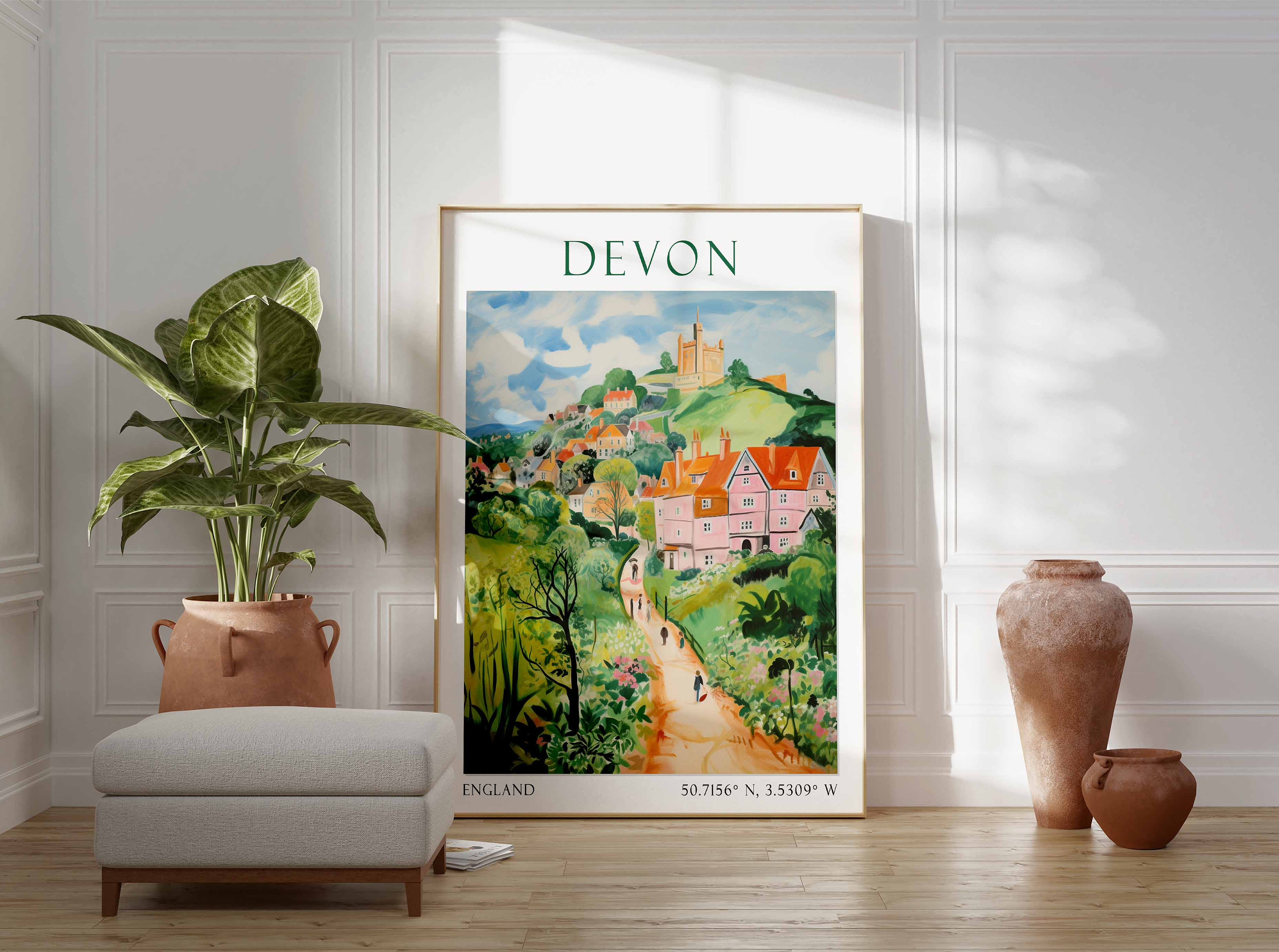 Devon Print Devon Poster Devon Wall Art Devon Art Print - Etsy UK