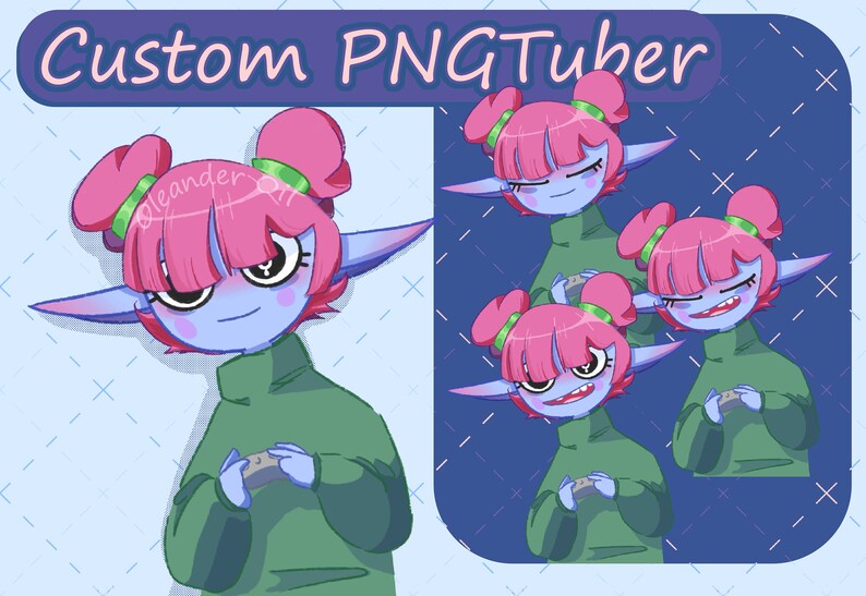 Custom PNG Tuber Model - Etsy